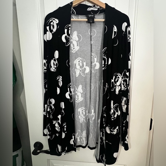 Disney | Sweaters | Disney Black And White Character Cardigan | Poshmark